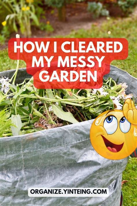 How To Clear A Messy Garden Overgrown With Weeds In 2023 Messy Garden