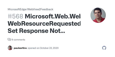 Microsoftwebwebview2 Webresourcerequested Set Response Not Working Requests Keeping In A