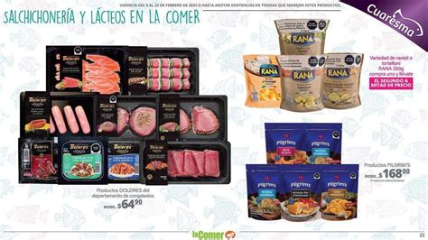 Folleto La Comer Ofertas Al 22 De Febrero 2024