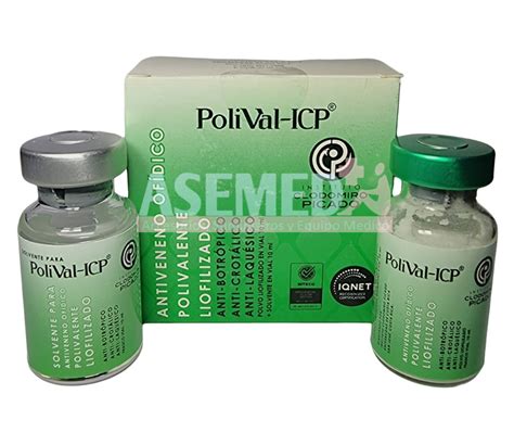 Suero AntiofÍdico Polival Icp Asemed Tienda En Línea