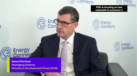 Energy Connects Exclusive Pdo Doubling Down On Its Decarbonisation