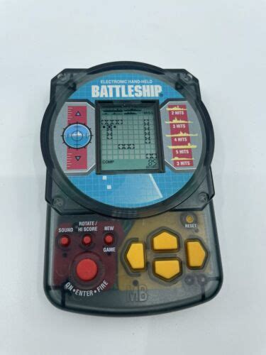 1995 Battleship Electronic Hand Held Game Tested Working 4678799606