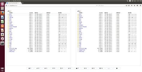 Cloud Commander веб файловый менеджер для управления файлами и программами Linux через браузер