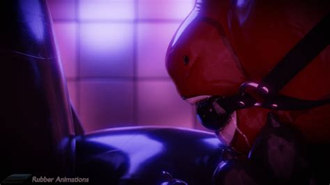 Rule 34 169 3d 3d Artwork Ball Gag Bondage Bound Digital Media