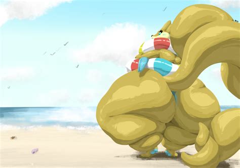 Rule 34 Absurd Res Anthro Anus Ass Beach Big Butt Blush Digital Media