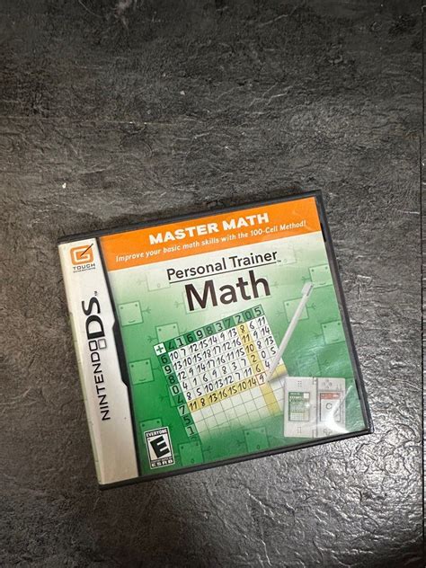 Nintendo DS Math Game Video Gaming Video Games Nintendo On Carousell