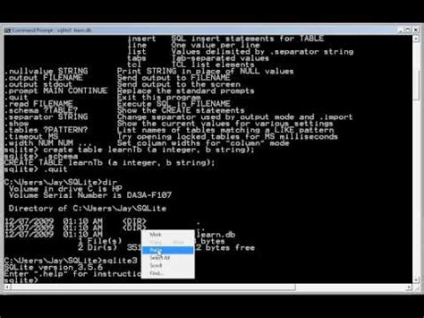 SQLite Tutorial YouTube