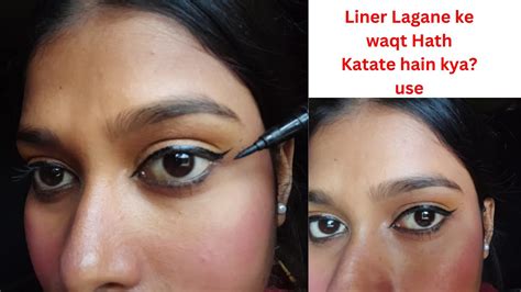 Eyeliner Lagane Ke Waqt Aapka Hath Kapate Hai Kya Use This Trick To