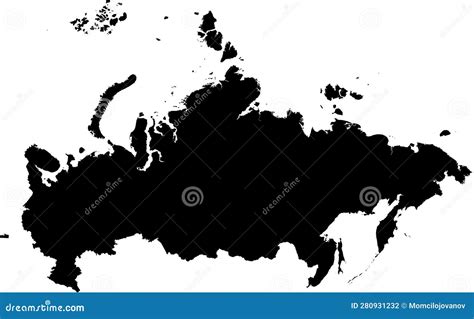 BLACK CMYK Color Map Of EUROPE With Country Borders Vector Illustration CartoonDealer
