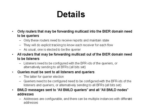 Draftpfisterbiermld02 Bier Ingress Multicast Flow Overlay Using Multicast