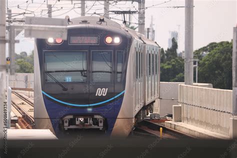 February 11 2020 Jakarta Indonesia The Jakarta Mass Rapid Transit