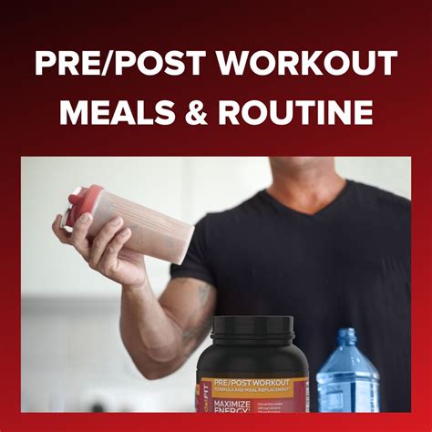 Optimize Your Prepost Workout Meal And Routine For Maximum Results