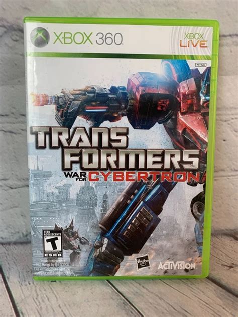 Transformers War For Cybertron Xbox 360 Cib Complete Mint Disc 65 00 Picclick Ca