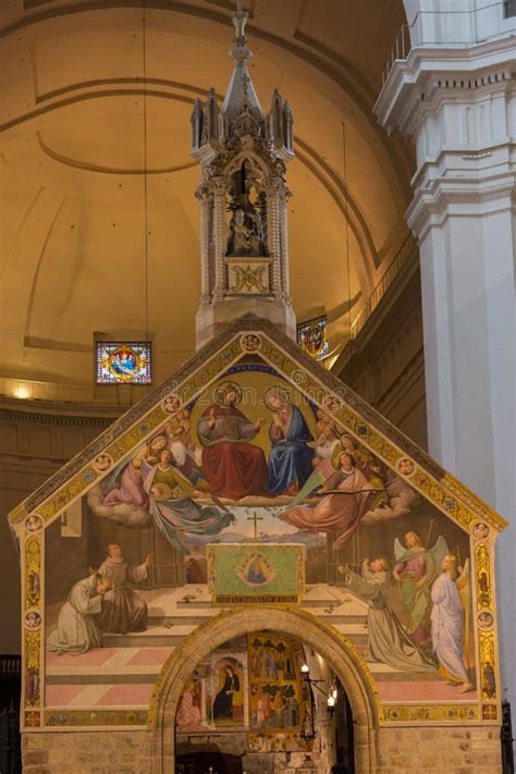 Assisi Umbria Perugia Latin Cross Basilica Of Santa Maria Degli