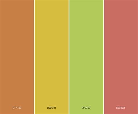 Thanksgiving Pastels Pastel Color Palettes