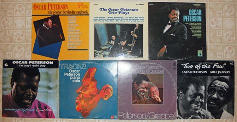 Oscar Peterson 7 Vinyl Record Lot 6 Lp And 1 Dlp 4 Us