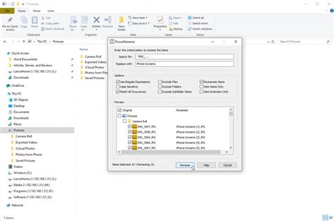 How To Batch Rename Files In Windows 10 With The Powertoys Powerrename Tool Techrepublic