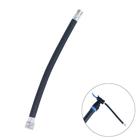 Bike For Schrader Valve Extension Tube Bicycle Pump Hose Adapter