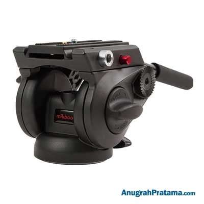 Jual MILIBOO MYT801 Fluid Head with 75mm Flat Base Murah ...