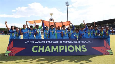 Pics India Win Womens Icc Under 19 World Cup Rindiaspeaks