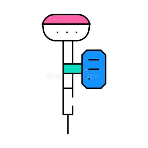 Gnss Receivers Icon Color Illustration Stock Vector Illustration Of