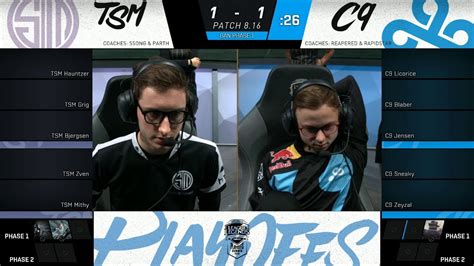 C9 Vs TSM Game 3 SemiFinals 2018 NA LCS Summer Cloud 9 Vs Team