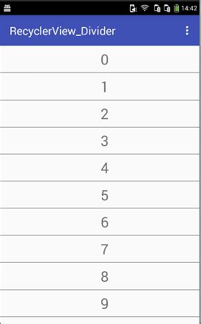 Recyclerview Divider This Should Help You To A Codekk Androidopen Source Website