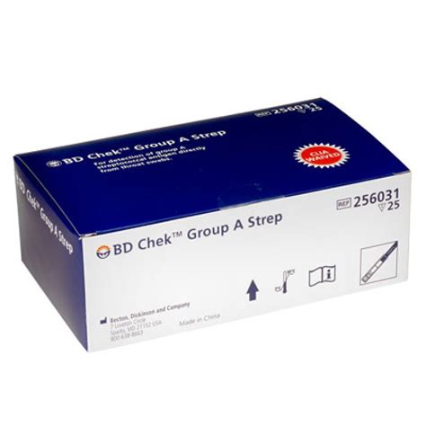 Bd Chek Group A Rapid Strep Test Kit 256031