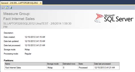 Umas Blog Build Deploy And Process Of Ssas Cube