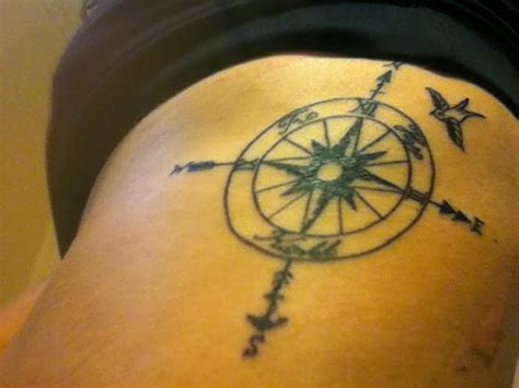 Jack Sparrow Compass Tattoo