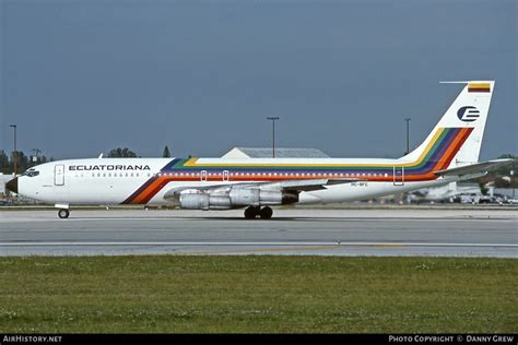 Aircraft Photo Of HC BFC Boeing 707 321B Ecuatoriana AirHistory