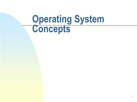 Ppt Operating System Concepts Powerpoint Presentation Free Download