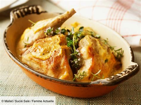 Lapin au four à la moutarde rapide découvrez les recettes de cuisine