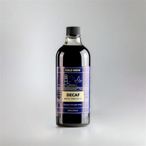 콜롬비아 디카페인 콜드브루 500ml 원두 커피플랜트 원두몰