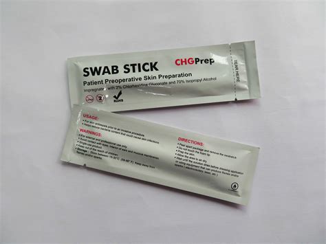 Skin Antiseptic Chlorhexidine Gluconate Chg Swab Buy Chg Swabmedical