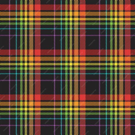 Premium Vector Seamless Tartan Pattern 028