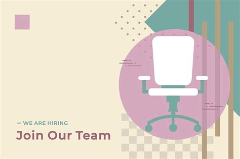 우리는 빈 사무실 의자를 격리된 벡터 개념을 고용하고 있습니다 가구에 대한 스톡 벡터 아트 및 기타 이미지 가구 개념 객실 있음 Istock