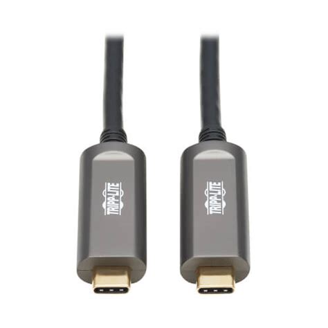 USB Active Optical Cable AOC Plenum Rated USB C To USB C 10 M Eaton