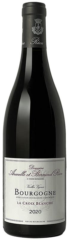 2020 DOMAINE ARMELLE ET BERNARD RION LA CROIX