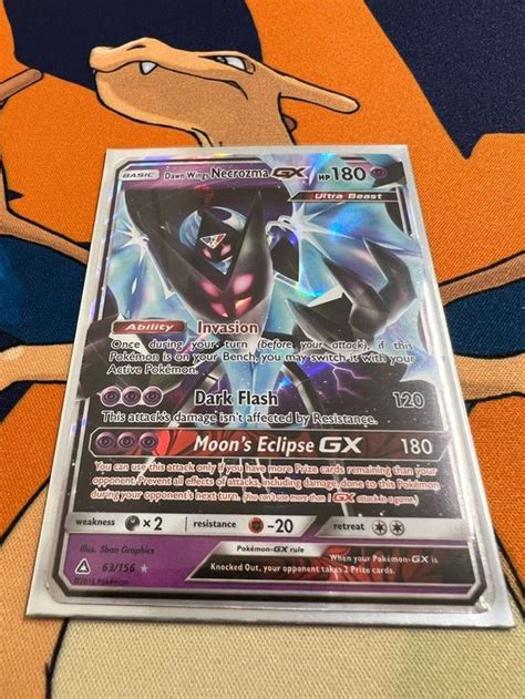 Pokemon Dawn Wings Necrozma Gx Upr 63 Ultra Prisma Kaufen Auf