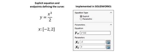 how to use equation driven curves in solidworks