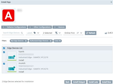 Installing An App Via The Ie Acs Industrial Edge Documentation