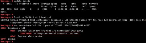 how to correct the missing device names of pci and usb devices under