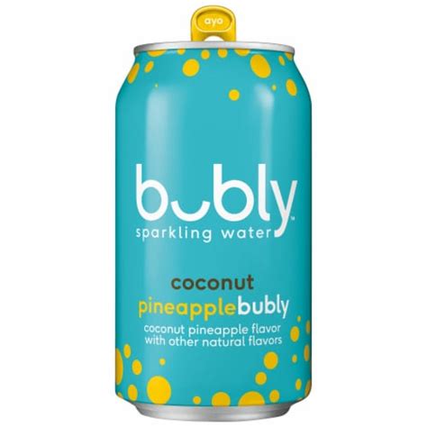 Bubly™ Coconut Pineapple Flavored Sparkling Water Cans 8 Pk 12 Fl Oz
