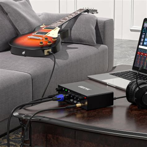 Ebxya 2x2 Usb Audio Interface For Recording Streaming And Podcasting