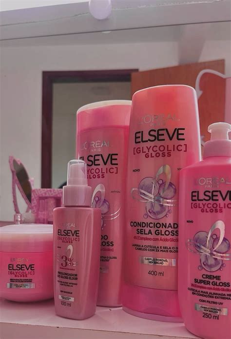 Kit Elseve Glycolic Gloss Shampoo Cond MÁscara LorÉal Shopee