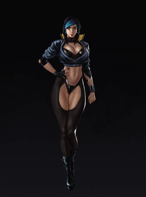 Artstation Cyberpunk Character Design