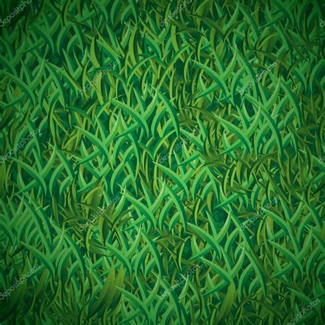 Cartoon Grass Texture Seamless