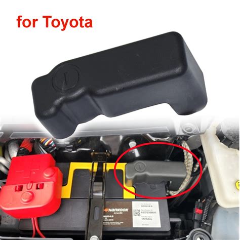 Car Battery Negative Terminal Protection Cover Lid Waterproof Cap For