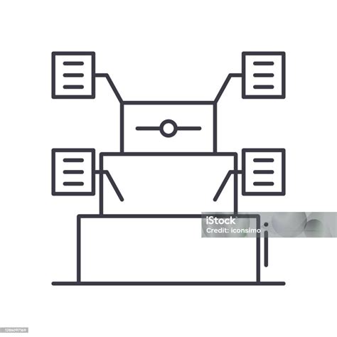 피라미드 그래프 아이콘 선형 격리 된 그림 얇은 선 벡터 웹 디자인 기호 흰색 배경에 편집 가능한 스트로크와 개요 개념 기호 0명에 대한 스톡 벡터 아트 및 기타 이미지